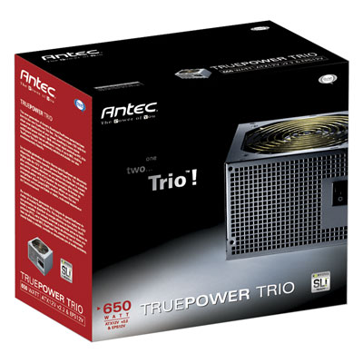 Antec TruePower Trio 650 Watt Power Supply Unit - Bjorn3D.com